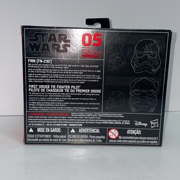 Hasbro | Toys | Star Wars Titanium Black Series Finn And First Order ...
